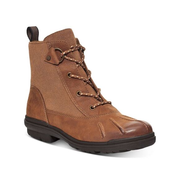 UGG | Shoes | Ugg Womens Brown Pull Tab Up Hapsburg Round Toe Block ...